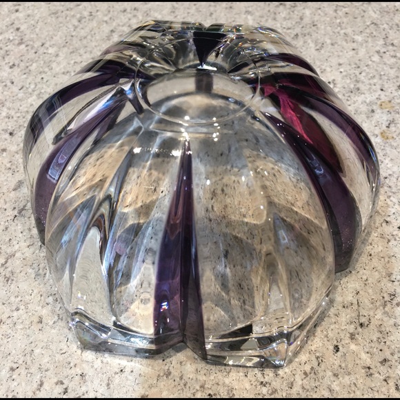 DRESDEN | Accents | Dresden Crystal Bowl Made In Germany Amthstclear ...